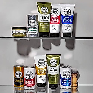 SoftSheen-Carson Magic Men's Grooming Facial Exfoliating Scrub, Softens, Smooths and Clarify, With Cocoa Butter and Cedarwood Oil for Beard, Skin and Scalp, 6.7 fluid ounces
