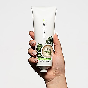 Biolage All-In-One Multi-Benefit Shampoo Scrub | Cleanses, Detoxifies & Gently Exfoliates Scalp | For All Hair Types | Vegan | 8.45 Fl. Oz.