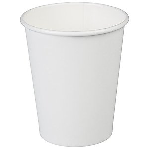 Amazon Basics Paper Hot Cup, 8 oz, 1000 Count, White