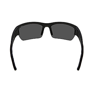 Wiley X WX Valor Polarized Tactical Sunglasses, Safety Glasses for Men and Women, UV Eye Protection for Combat, Shooting, Fishing, and Biking, Black Frame, Tinted Lenses, Ballistic Rated