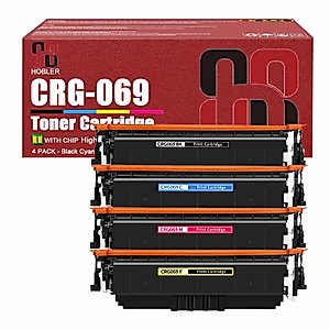 Replacement CRG069 Toner Cartridges Compatible for Canon CRG069 CRG-069 069 Toner Cartridge Work for Canon LBP673 MF750 LBP673CDN LBP673CDW LBP674CX MF752CDW Printer Combo Pack