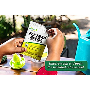RESCUE! Outdoor Fly Trap - Reusable - 3 Traps
