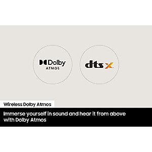 SAMSUNG HW-Q910B 9.1.2ch Soundbar w/ Wireless Dolby Atmos, DTS:X, Rear Speakers, Q Symphony, Built In Voice Assistant, SpaceFit Sound, Airplay 2, Adaptive Sound, Game Pro Mode, Alexa Built-In, 2022