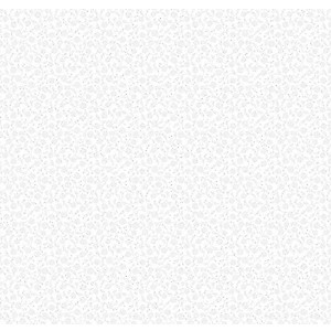 Ellen's Floral White Cotton Fabric by The Yard