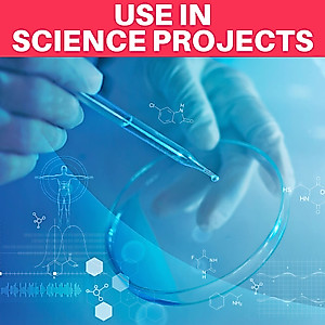 Yeast Peptone Dextrose (YPD) Agar Plates - Evviva Sciences - Great for Yeast Cultivation - 10 Prepoured YPD Petri Dishes - Great for Science Projects