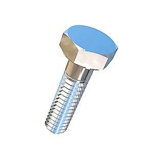 Allied Titanium 0000988, (Pack of 12) 1/4-20 X 1 UNC Titanium Hex Head Bolt, Grade 2 (CP)