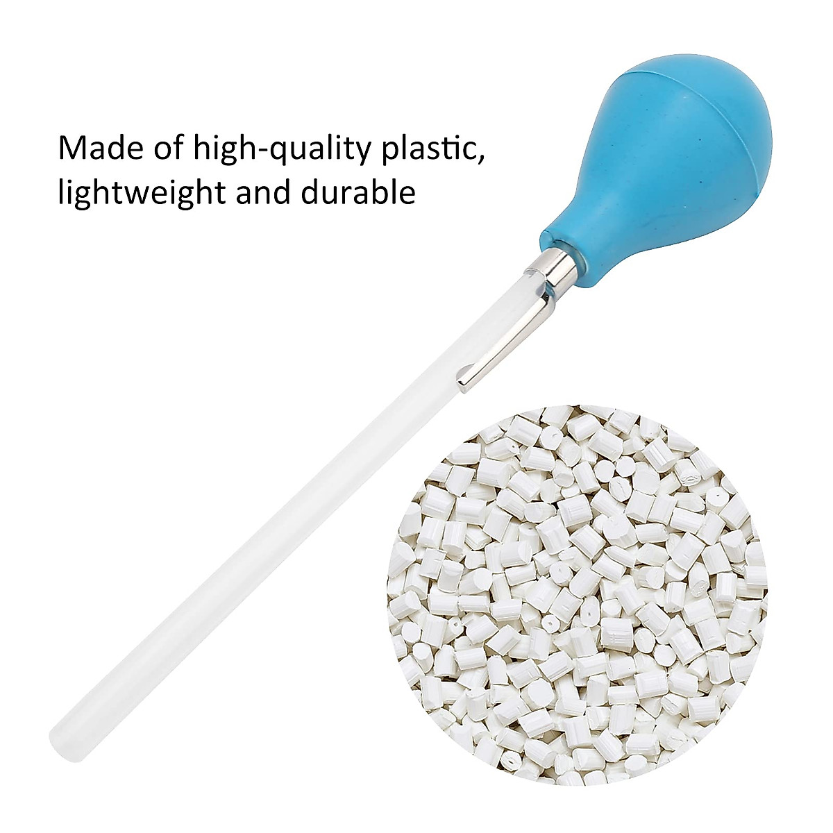 HERCHR Fly Fishing Stomach Pump, 8.1 inch Fly Fishing Stomach Pump Tool with Thin Tube for Outdoor Fishing Sports Accessories