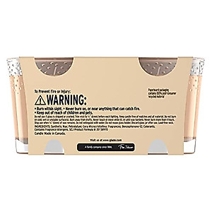 Glade Candle Jar, Air Freshener, Vanilla Caramel Twist, 3.4 oz, 2 Count