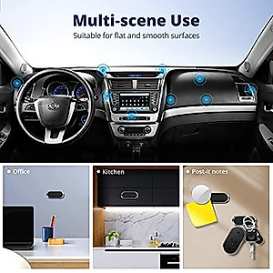 [2-Pack] Magnetic Phone Mount for Car, FONKEN Car Phone Holder Mount [Stronger 8X Magnets] 360°Rotation Universal Dashboard Phone Holder Magnetic Car Mount for iPhone 13/12 Pro, Samsung, LG All Phones