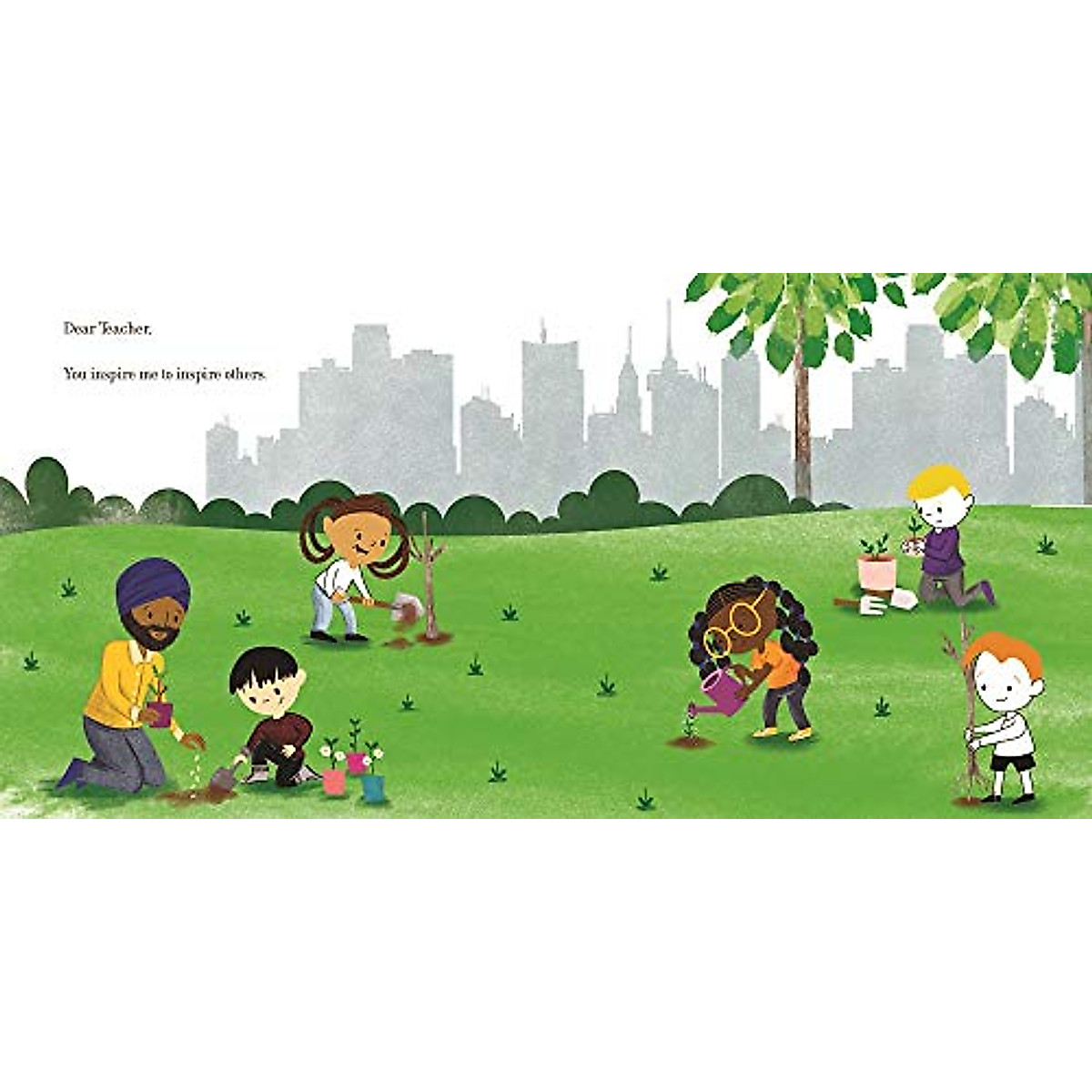 Dear Teacher,: A Celebration of People Who Inspire Us