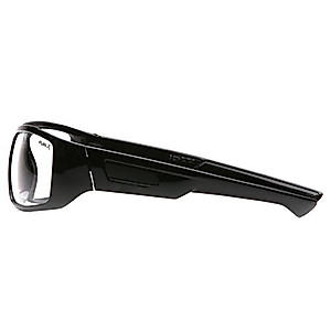 Pyramex Furix Safety Glasses, Black Frame/Clear Anti-Fog