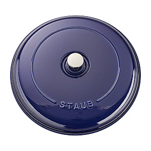 Staub Cast Iron 3.5-qt Braiser - Dark Blue, Made in France