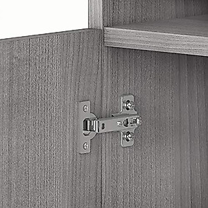 Bush Business Furniture Studio C Bookcase, Platinum Gray