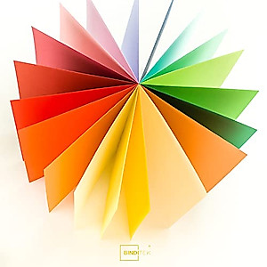 Binditek 100 Pack Grain Texture Paper Binding Presentation Covers for Business Documents, School Projects, 13 Mil, 90lb, Un-Punched, 8-1/2 x 11 Inches,Black