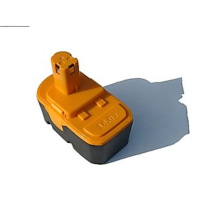 Replacement for Ryobi 18V Battery (1300mAh NICD) - Compatible with P100 P501 P300 P3200 P230 P700 P600 P530 P521 P510 P250 P221 P200 P500 P430 P420 P400 P240 P310 P220 P211 P740