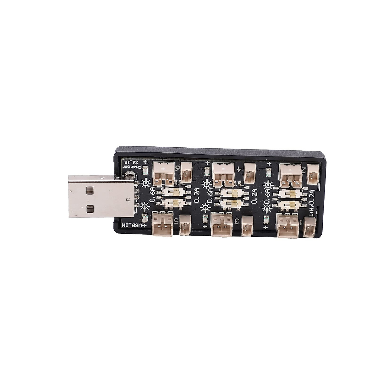 Battery Charger Module, USB to 3.7V Battery Charger Charging Accessory Supporting 0.2A/0.6A for Lithium Li-ion Battery for Lithium Battery Charging