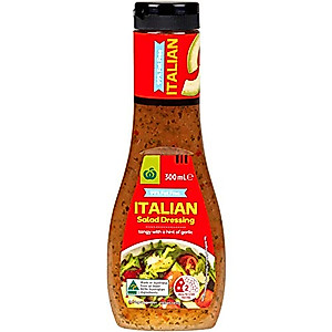Woolworths Salad Dressing 99% Fat Free 300Ml - Salad Dressing is 99% fat free, no artificial colours and flavours, no preservatives.
