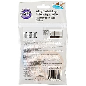 Wilton Fondant 20-Inch Rolling Pin Guide Rings