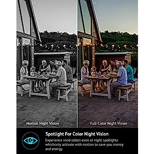 LaView 4MP 2K Security Cameras Outdoor Indoor Wired,IP65, Starlight Sensor & 100 Ft Night Vision,Motion/Person Detection,2-Way Audio/Spotlight,US Cloud,Compatible With Alexa,iOS & Android & Web Access