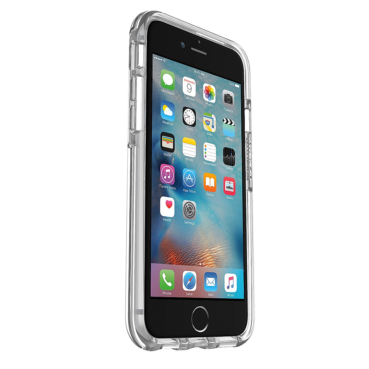 OtterBox SYMMETRY SERIES Slim Case for iPhone 6s & iPhone 6 (NOT PLUS) - Non-Retail Packaging -CLEAR CRYSTAL