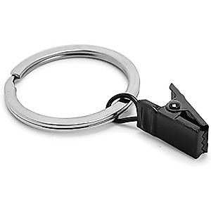 LimoStudio [Set of 10] Metal Ring Clips for Studio Backdrop Background, Compatible with Backdrop Stands, Background Support Stand, Curtain Ring, Drapery Ring Clip, AGG3231