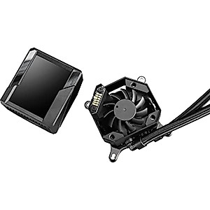 ASUS ROG Ryujin II 240 RGB all-in-one liquid CPU cooler 240mm Radiator (3.5"color LCD, embedded pump fan and 2xNoctua iPPC 2000 PWM 120mm radiator fans, compatible with Intel LGA1700,1200 &AM4 socket)