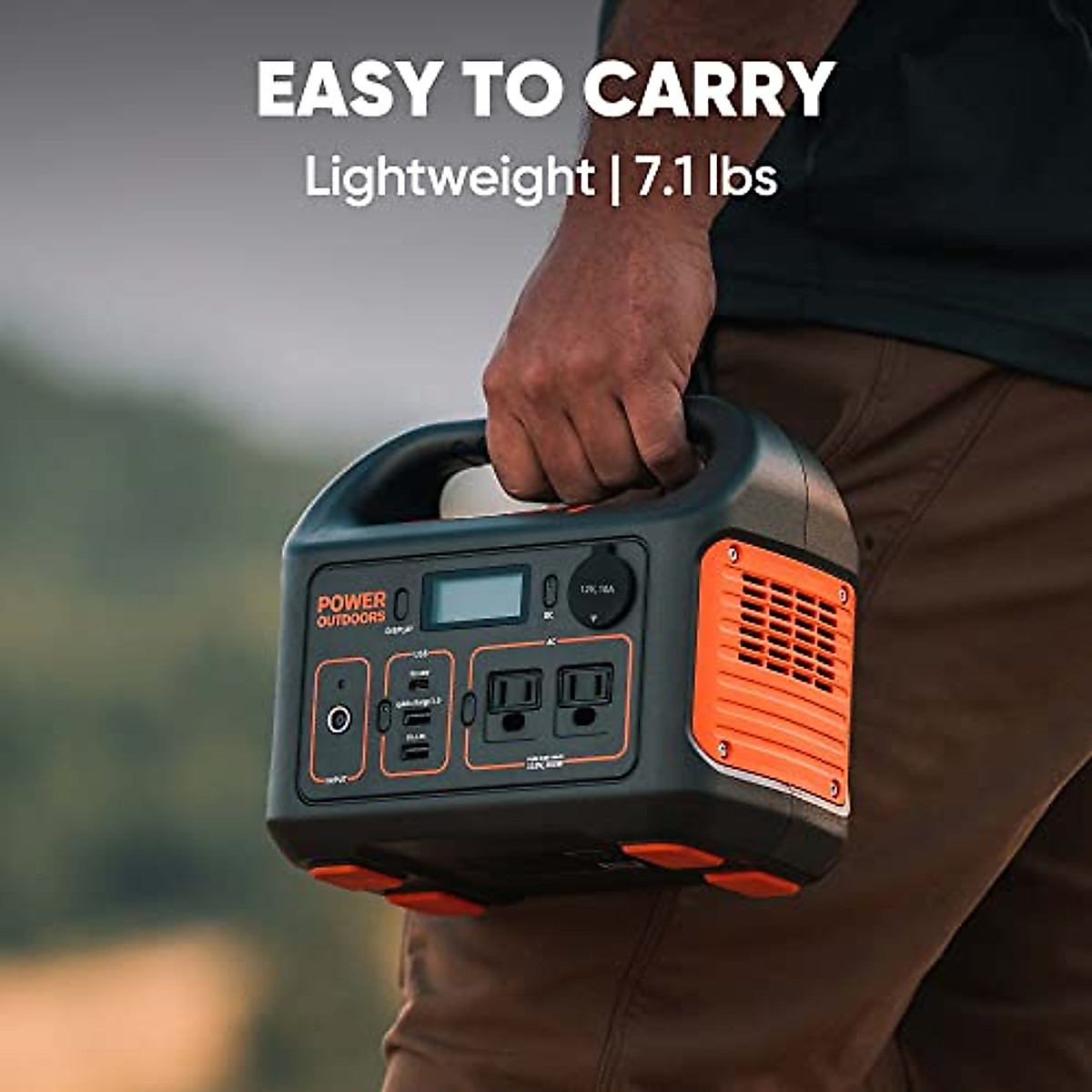 Jackery Portable Power Station Explorer 300, 293Wh Backup Lithium Battery, 110V/300W Pure Sine Wave AC Outlet, Solar Generator (Solar Panel Not Included) for Outdoors Camping Travel Hunting Blackout