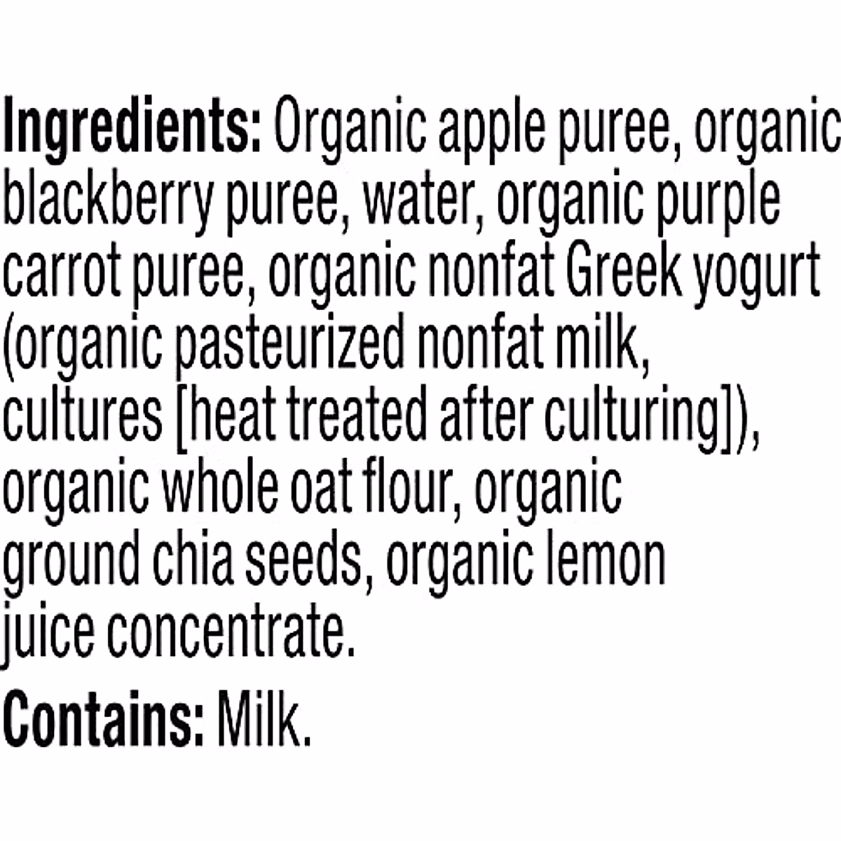 Plum Organics Baby Food Pouch | Mighty 4 Blends | Apple, Blackberry, Purple Carrot, Greek Yogurt & Oat | 4 Ounce | 12 Pack | Organic Food Squeeze for Babies, Kids, Toddlers