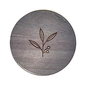 DW Home Charming Farmhouse Apple Melon Single Wood Wick Candle