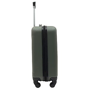 Travelers Club Cosmo Hardside Spinner Luggage, Fern Green, Carry-On 20-Inch