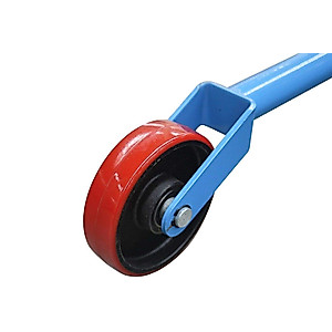 DAZONE Drum Picker, Industrial Hydraulic Oil Drum Truck/Cart, 550 lb Drum Lifter Industrial Drum Jack Transporter for Factories, Workshops, Warehouses, and Dock Operations