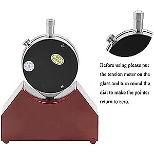 CGOLDENWALL High Precision Silk Screen Printing Tension Meter mesh Tension Meter Force Meter Tester Newton Tension Meter Gauge Measurement Tool in Silk Print 7-36N