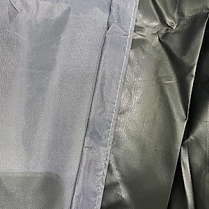 J&C Curved Sofa Cover Outdoor Furniture Covers Waterproof Curved Furniture Cover Heavy Duty Patio Furniture Covers Extra Large U Shaped Sectional Furniture Cover for Winter Lawn Garden