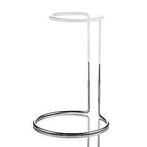 Wine Decanter Drying Stand with Rubber Coated Top to Prevent Scratches