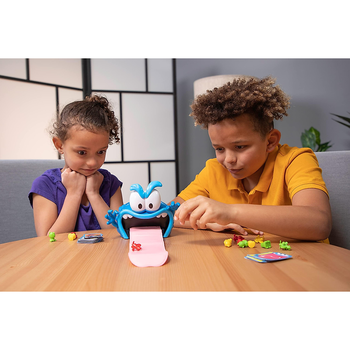 Gobble Monster Game - Save Your Toys from The Monster's Tongue Before It's Too Late by Goliath,Multicolor