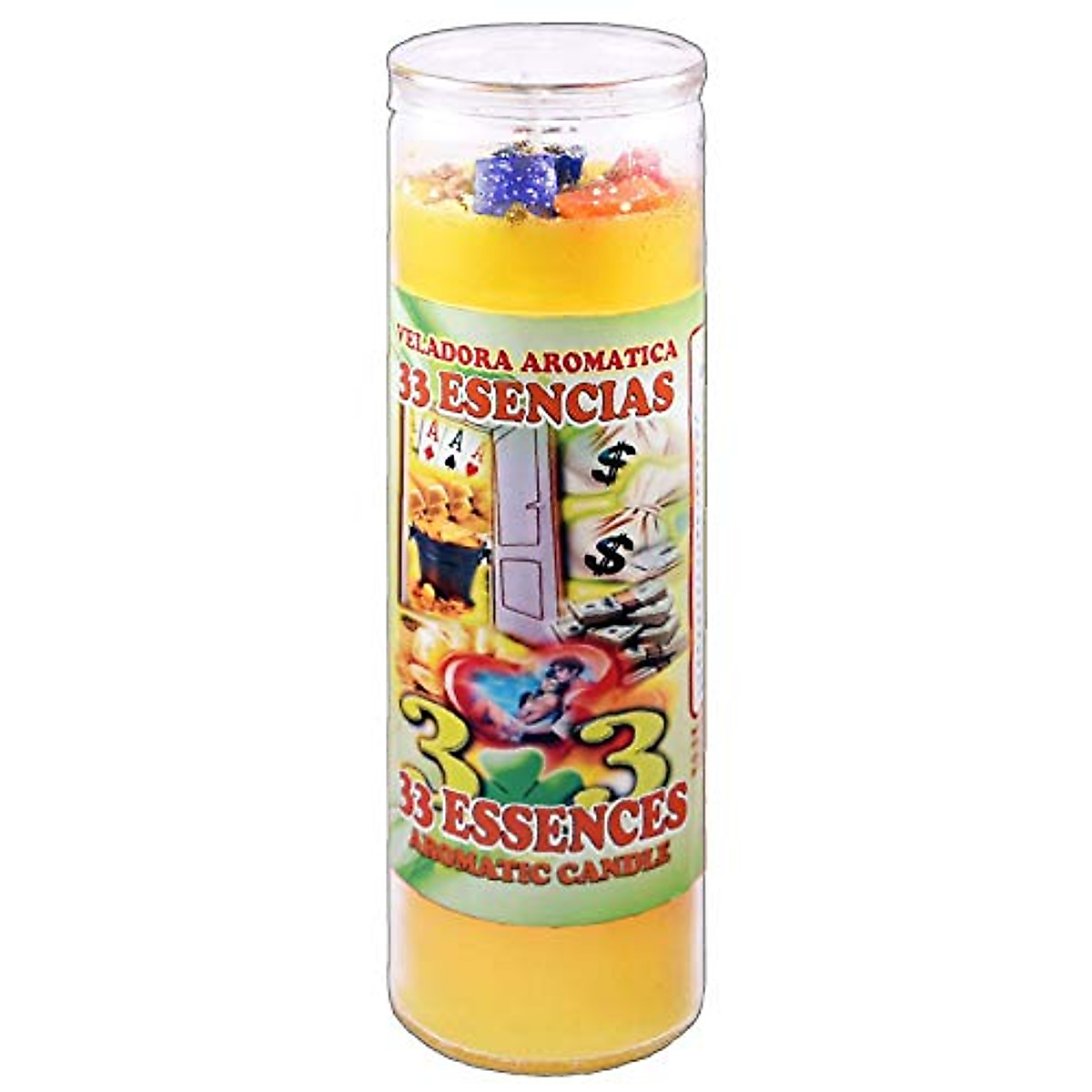 6 Pieces Candles Cocktail VELADORA 33 ESSENCES-33 ESENCIAS