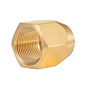 Breezliy 4PCS Soild Brass Air Reusable Hose Splicer For 1/4-Inch ID Hose,Hose Air Hose Repair Fitting (4 Pack 1/4 Inch)