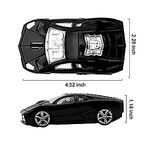 Jinfili 2.4GHz Sports Car Wireless Mouse Optical Cool 1600DPI 3D USB Wireless Gaming Mice for Pc Laptop Windows 10