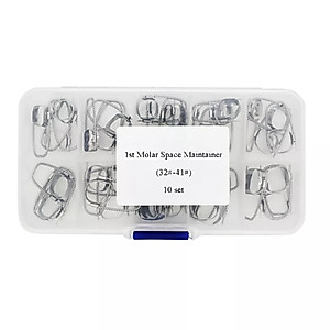 Space Maintainer For Children,10 Size/Box, 40pcs/Box, 4pcs/Size From Sino Dental Group (#6 Molar)