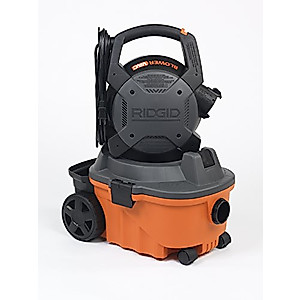 RIDGID Wet Dry Vacuums VAC4010 2-in-1 Compact and Portable Wet Dry Vacuum Cleaner with Detachable Blower, 4-Gallon, 6.0 Peak HP Leaf Blower Vacuum Cleaner