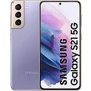 Samsung Galaxy S21 5G | Factory Unlocked Android Cell Phone | International Version 5G Smartphone | Pro-Grade Camera, 8K Video, 64MP High Res | 128GB, (SM-G991B/DS) (Phantom Violet)