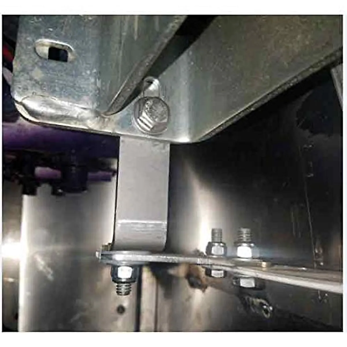 Stainless Steel Cowl Panel Mounting Bracket Fits Peterbilt 388 & 389