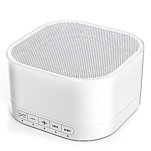 Magicteam Sound Machines White Noise Machine with 20 Non Looping Natural Soothing Sounds and Memory Function 32 Levels of Volume Powered by AC or USB and Sleep Sound Timer Therapy for Baby Kids Adults