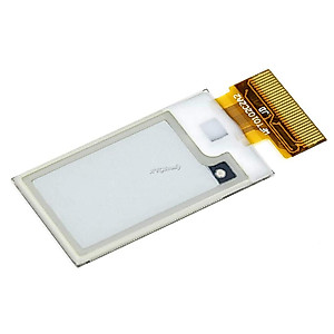 1.02 inch e-Paper E-Ink Raw Display Screen Panel 128×80 Resolution with Embedded Controller Black/White Dual-Color SPI Interface Without PCB for Raspberry Pi Jetson Nano STM32 @XYGStudy