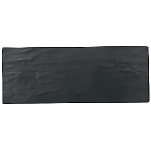 G.E.T. SB-1350-BK 12.75" x 5" Faux Slate Display, Black