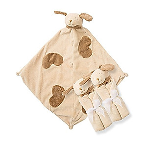 Angel Dear - Light Brown Puppy, Pair and A Spare Blankie Set