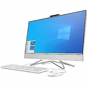 HP Pavilion 27 Touch Desktop 8TB SSD 64GB RAM Win 10 PRO (AMD Ryzen Processor w Four Cores and Max Boost 3.70GHz, 64 GB RAM, 8 TB SSD, 27-inch FullHD Touchscreen, Win 10 PRO) PC Computer All-in-One