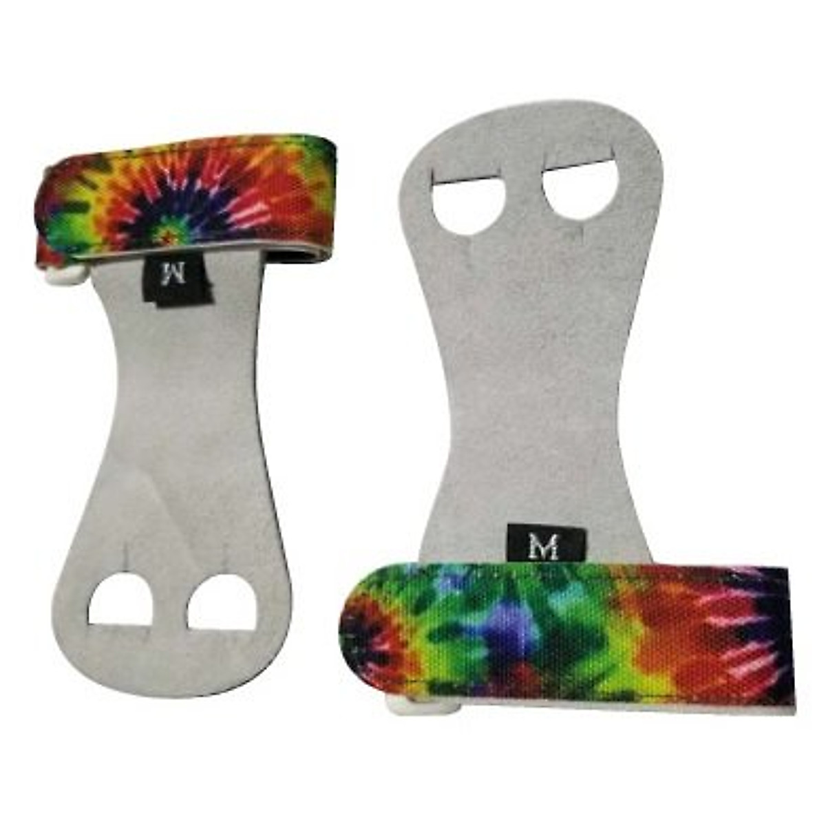 PUSH Athletic Gymnastics Youth Hand Grips (Tye dye, Large)