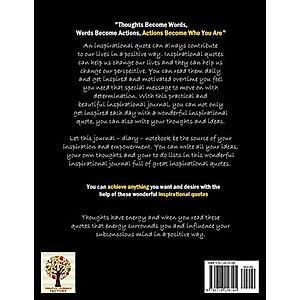 Inspirational Journals Notebook You are Stronger Than You Think - I Can and I Will - Dream Big: Never Quit - Prove Them Wrong - Think Positive - The ... (Inspirational Journals to Write In)