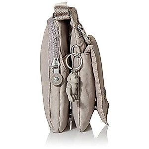 Kipling womens New Eldorado crossbody bag, Grey Gris, Small US